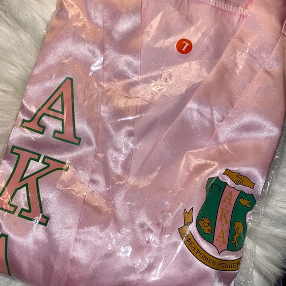 Intimates & Sleepwear | Silk Pink And Green Robe | Poshmark